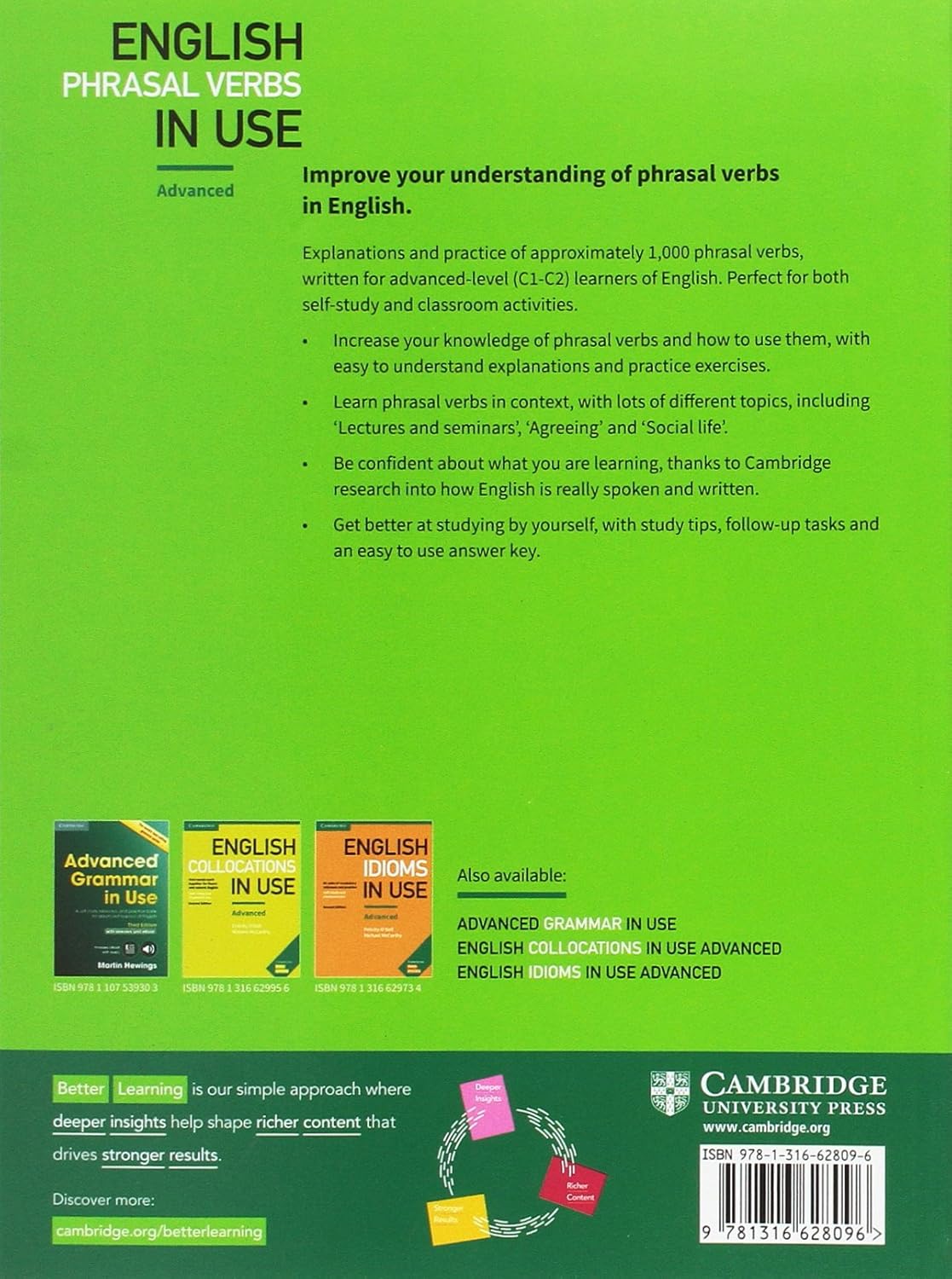 English Phrasal Verbs in Use Advanced ( Color Print Book ) - Bookstarbd